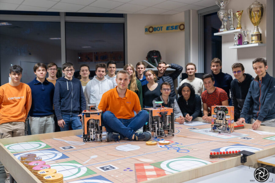 Robot ESEO : Champions de France de robotique 2024 - ESEO